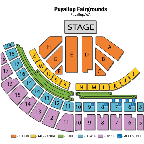 Puyallup Fair Map Printable