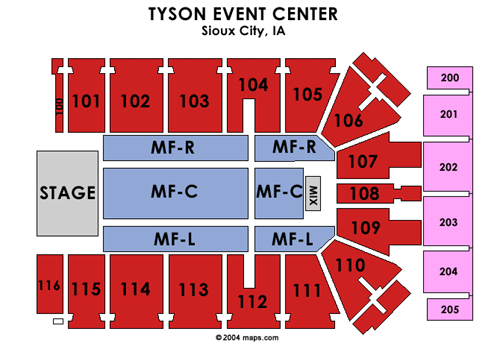 Tyson Events Center/Gateway Arena - Sioux City, IA | Tickets, 2022 ...